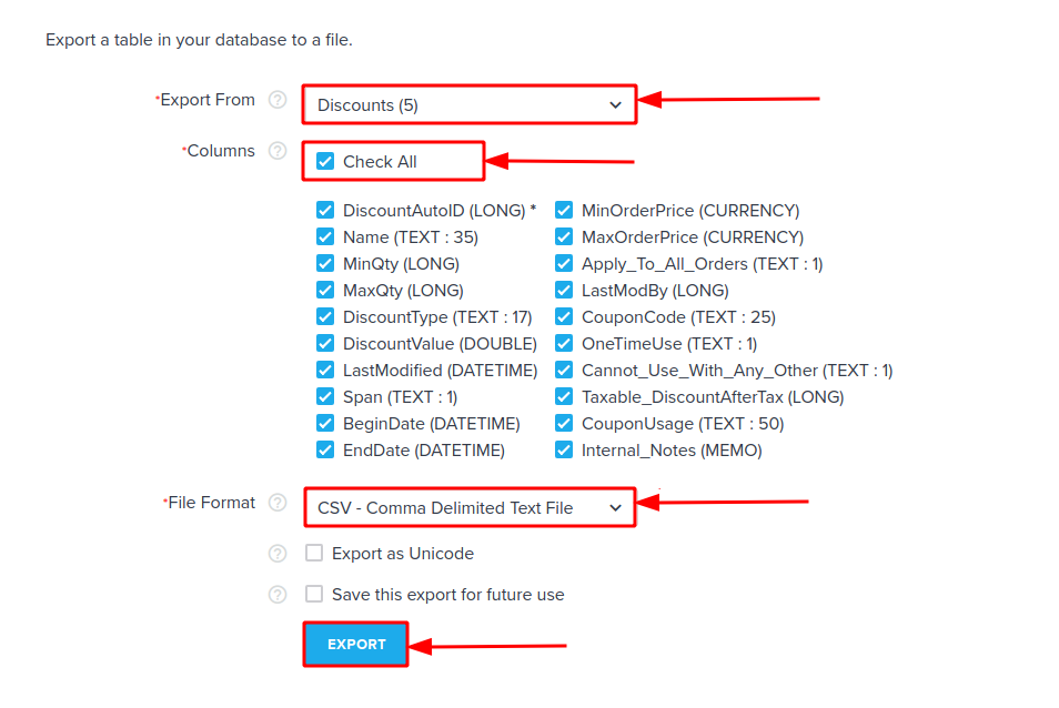 How to export data from Volusion in CSV Based Format | Cart2Cart FAQ